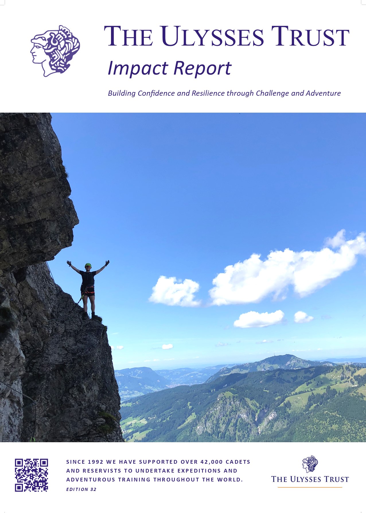 Ulysses Trust Impact Report Ed 32 – front cover | The Ulysses Trust