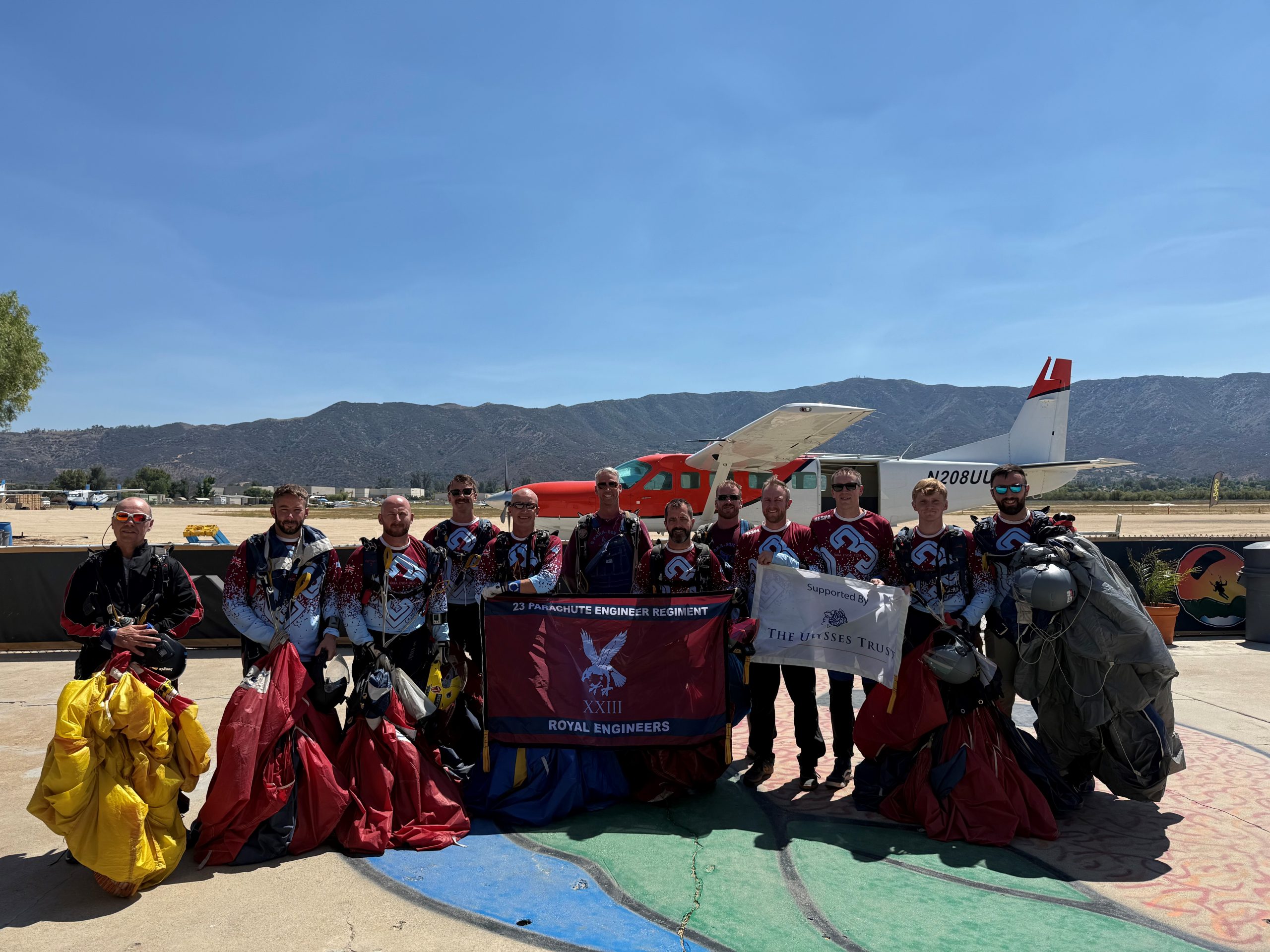 Flag Jump Crew | The Ulysses Trust