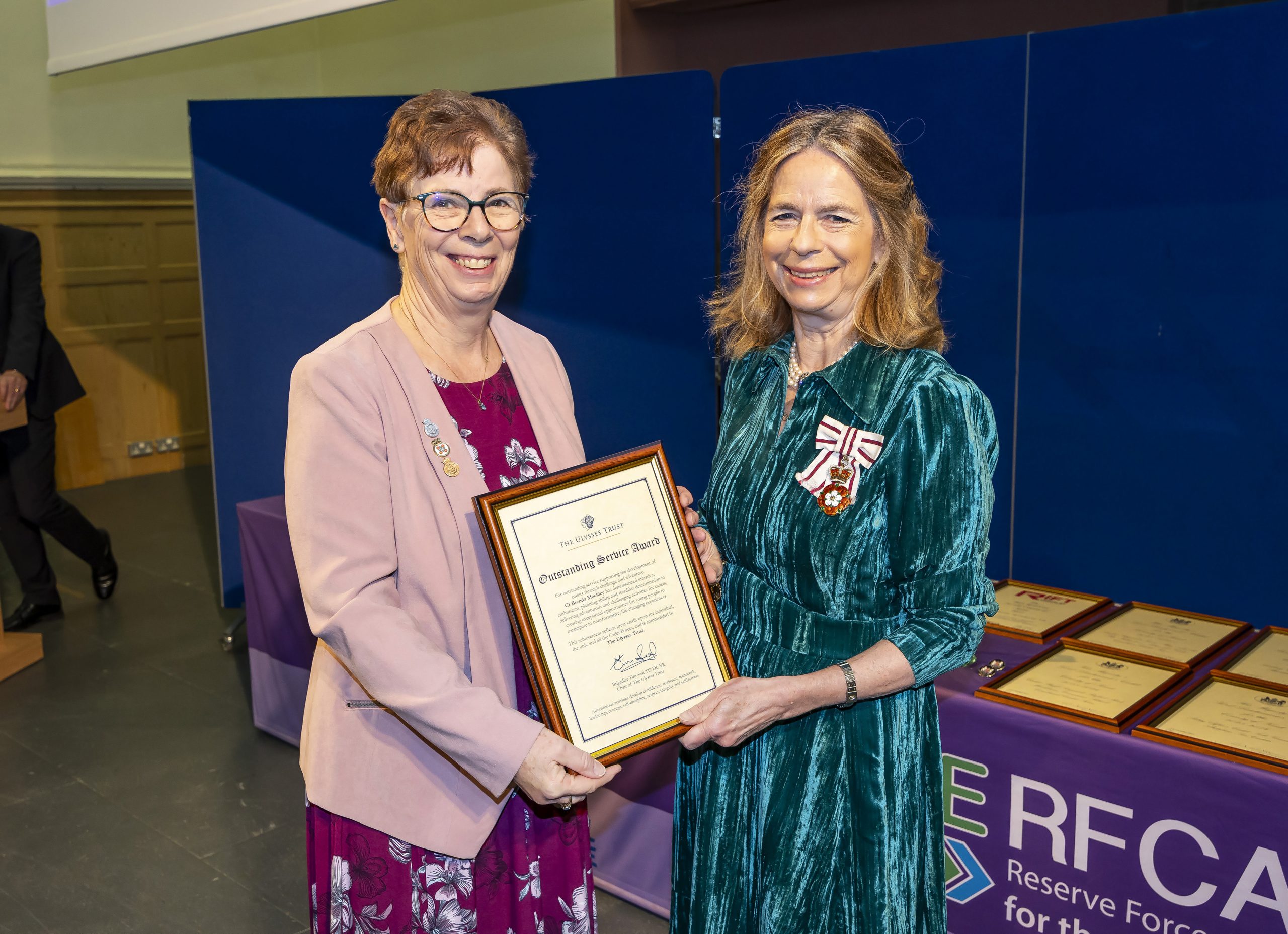 20251023 CFAV Award – Brenda Mackley – Kent (3) | The Ulysses Trust